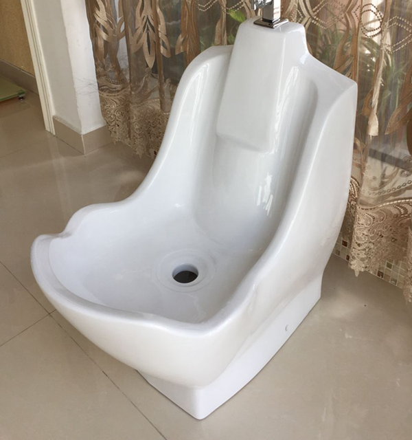 Evolve Ablution Wudu Wash Basin with Heavy Duty Chrome Chair Long Tap ...