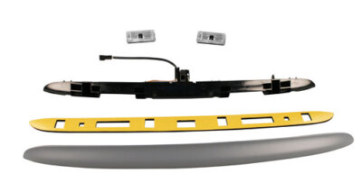 Trunk Lid Grip with Key Button (Primered) Genuine For BMW 51137170966 ...