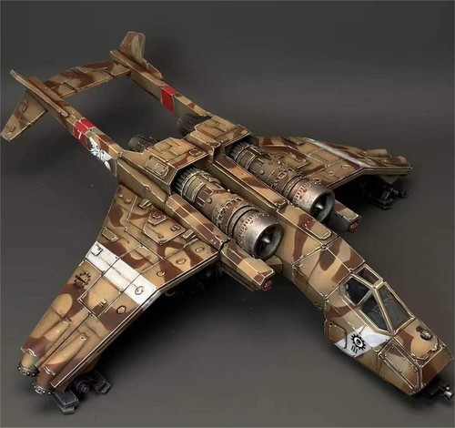 Imperial Navy Valkyrie Sky Talon Warhammer 40K Pro Painted Forge World ...