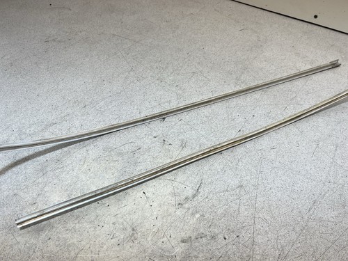 1963 Mercedes Benz W110 Rear Windshield Window Glass Upper Chrome Trim ...