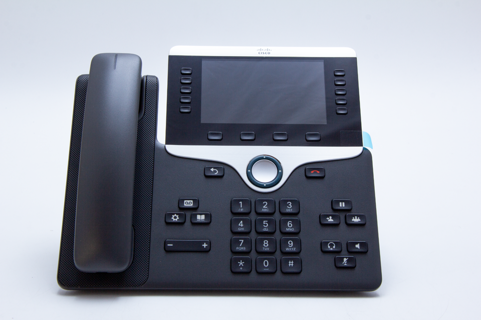 Cisco CP-8811 VoIP Business Telephone with Stand and Handset. No ...
