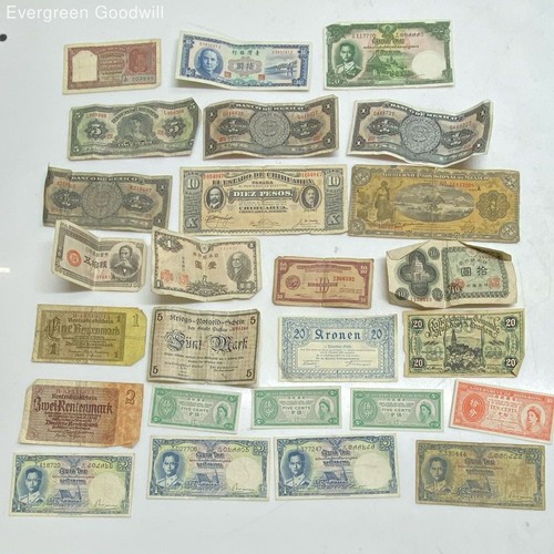 Vintage/Antique World Bank Notes | eBay