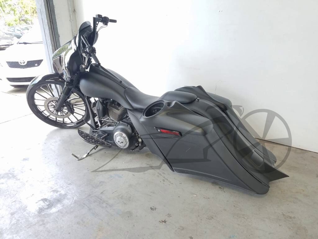 1997-2007 Harley Davidson Flh Touring Complete Bagger Kit saddlebags | eBay