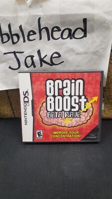 CIB BRAIN BOOST BETA WAVE NINTENDO DS VIDEO GAME COMPLETE IN BOX | eBay