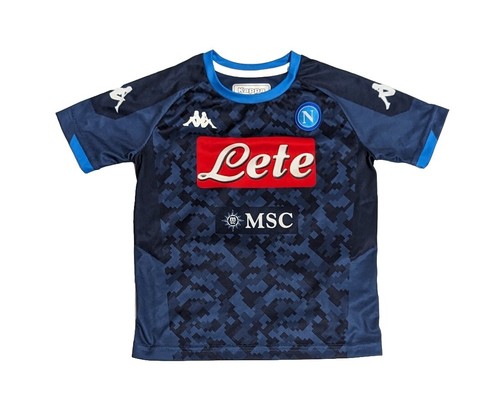Napoli Kappa Boys Serie A Soccer Jersey Size 3 Italy Lete MSC | eBay