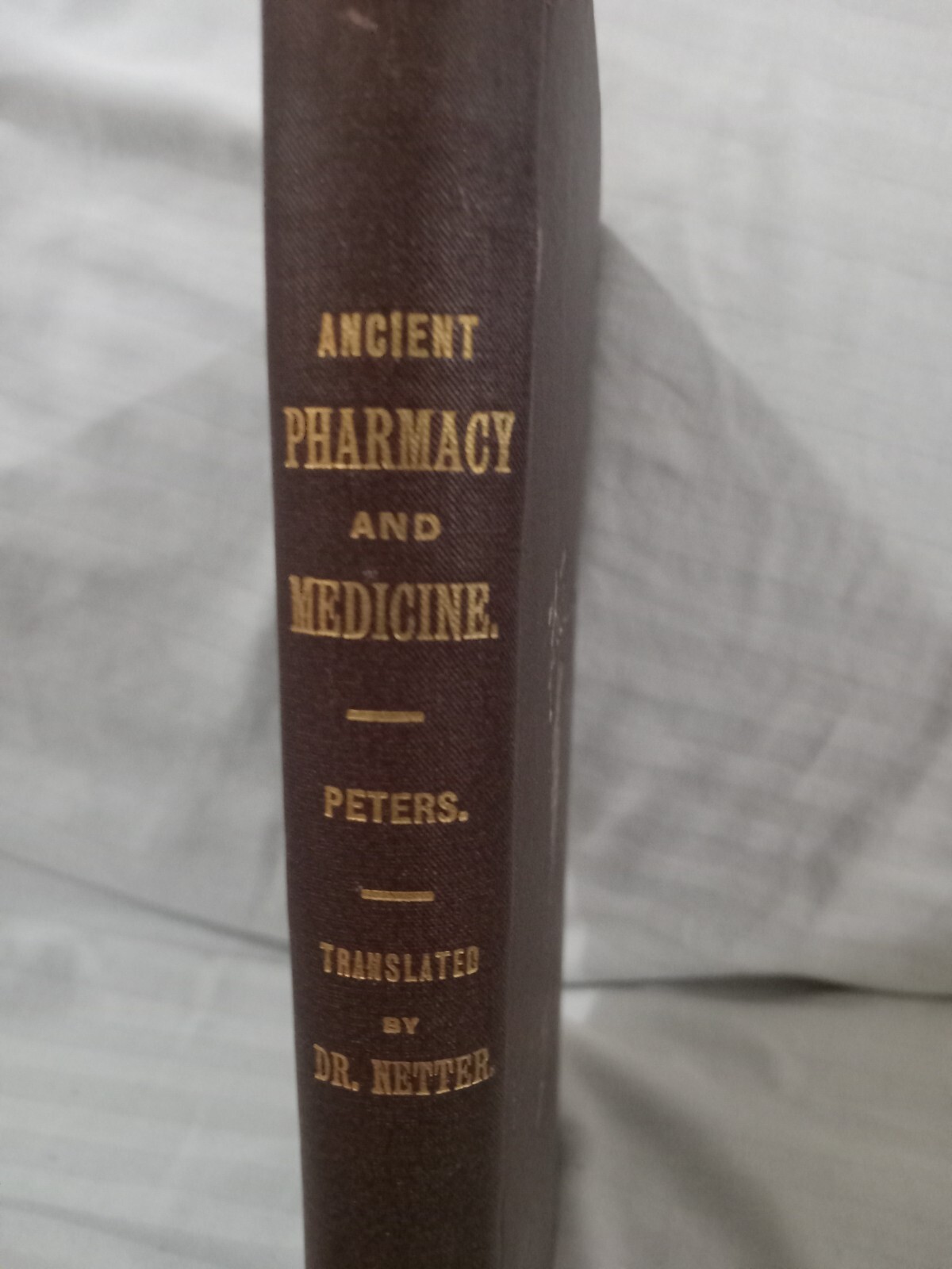 1889 1st Ed. Pictorial History of Ancient Pharmacy and Medicine rare ...