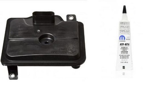 MOPAR GETRIEBEÖLFILTER 62TE 68018555AA + ATF-RTV Silikon Dichtmasse ...