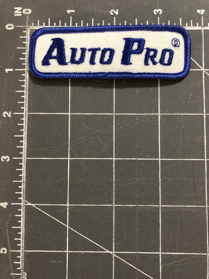Vintage Auto Pro Logo Patch Automobile Professional Parts Vehicle Car ...