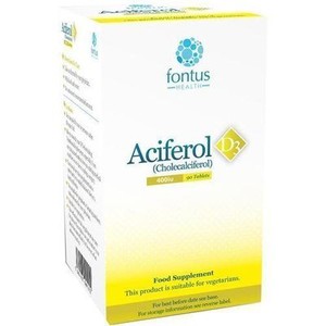 Aciferol D3 400iu Tablets x 90 Vitamin D3 Colecalciferol Supplement ...
