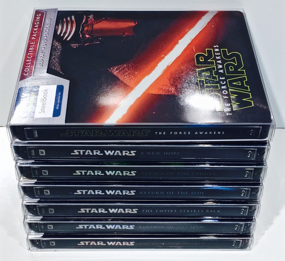 50 STEELBOOK Box Protectors Custom Made Sleeves / Slipcovers / Plastic ...