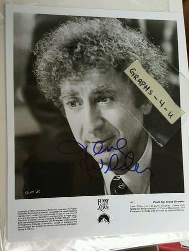 Gene Wilder Signed Autograph COA | eBay