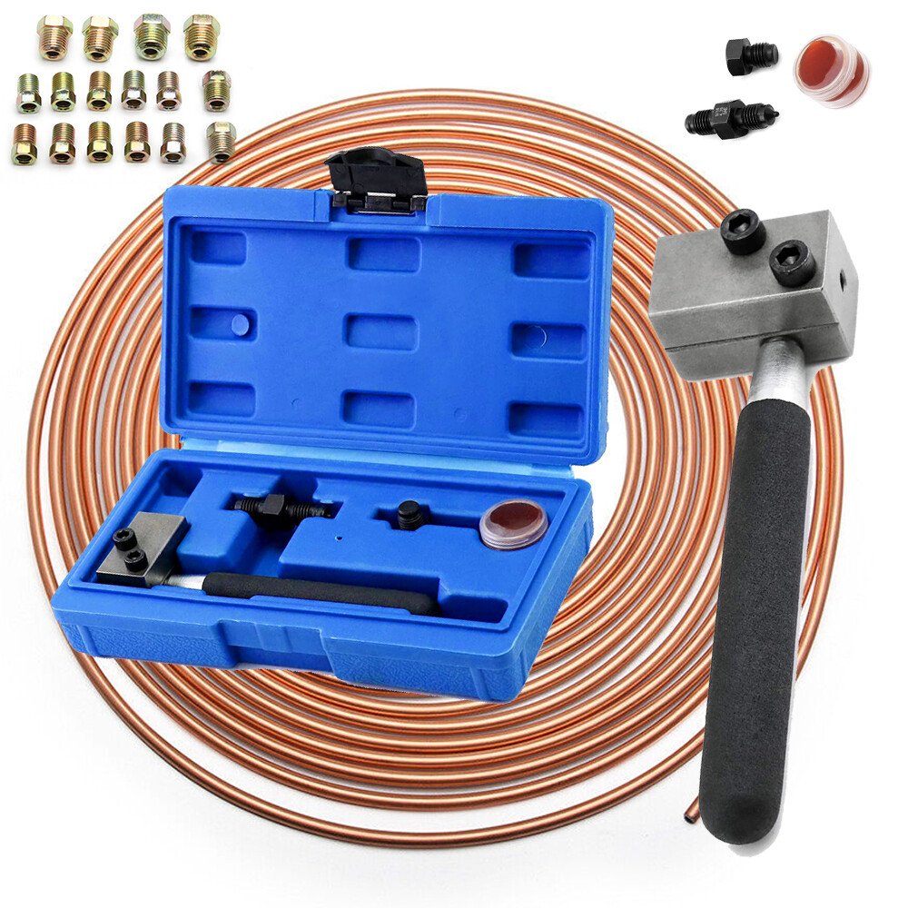 3/16'' SAE Hand Held Brake Pipe Flaring Tools 7.6M Copper Brake Pipe ...