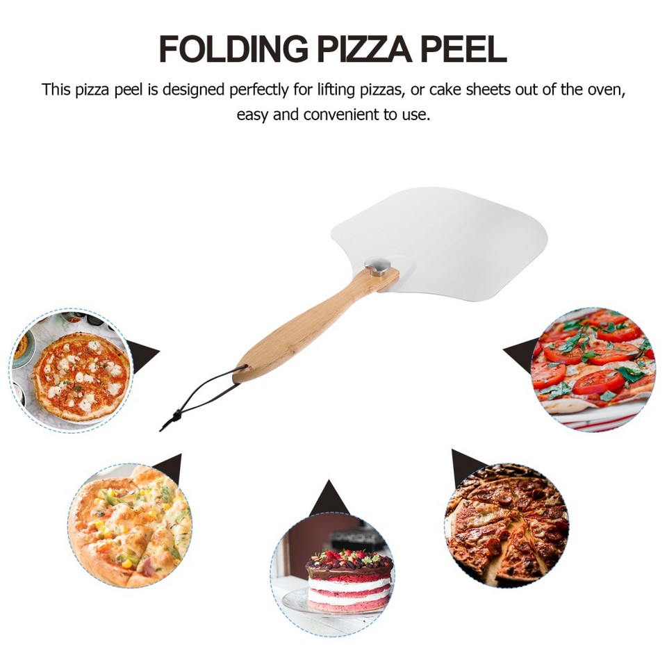 Stainless Steel Pizza Paddle Oven Spatula Cooking Kitchen Shovel | eBay ...