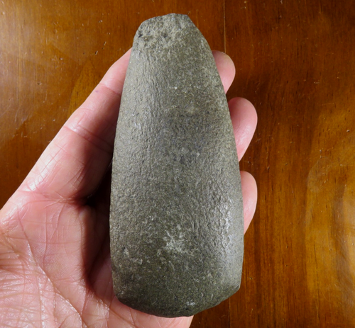 Nice basalt Woodland Adze, southern Missouri 4.7/8 x 2.1/8 in. Good ...