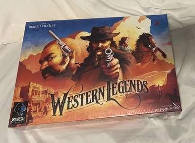 Western Legends Board Game Kolossal Games - New In Shrink NIS | eBay
