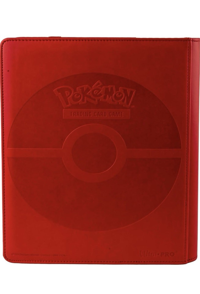 Pokémon Premium Ultra-Pro Binder Red Charizard Binder Holds Up To 360 ...