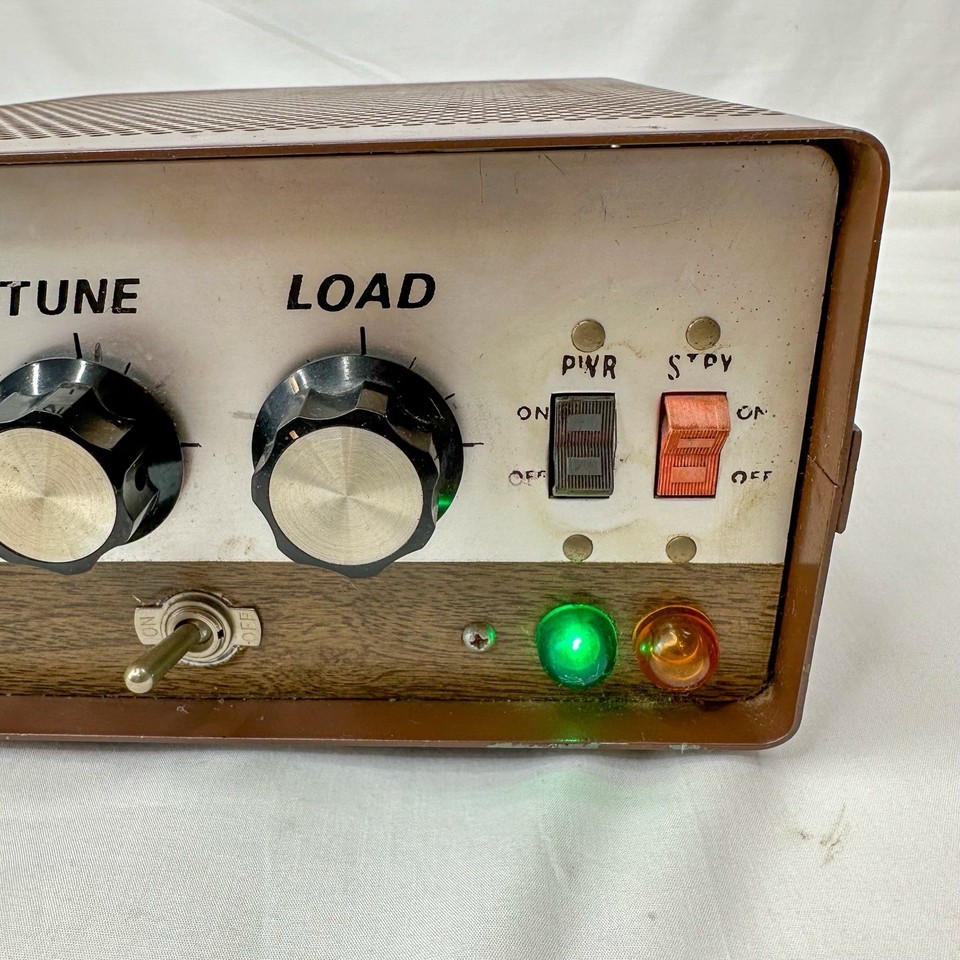 Vintage Ham Radio Linear Amplifier Tube Type Model 2989 Antenna ...