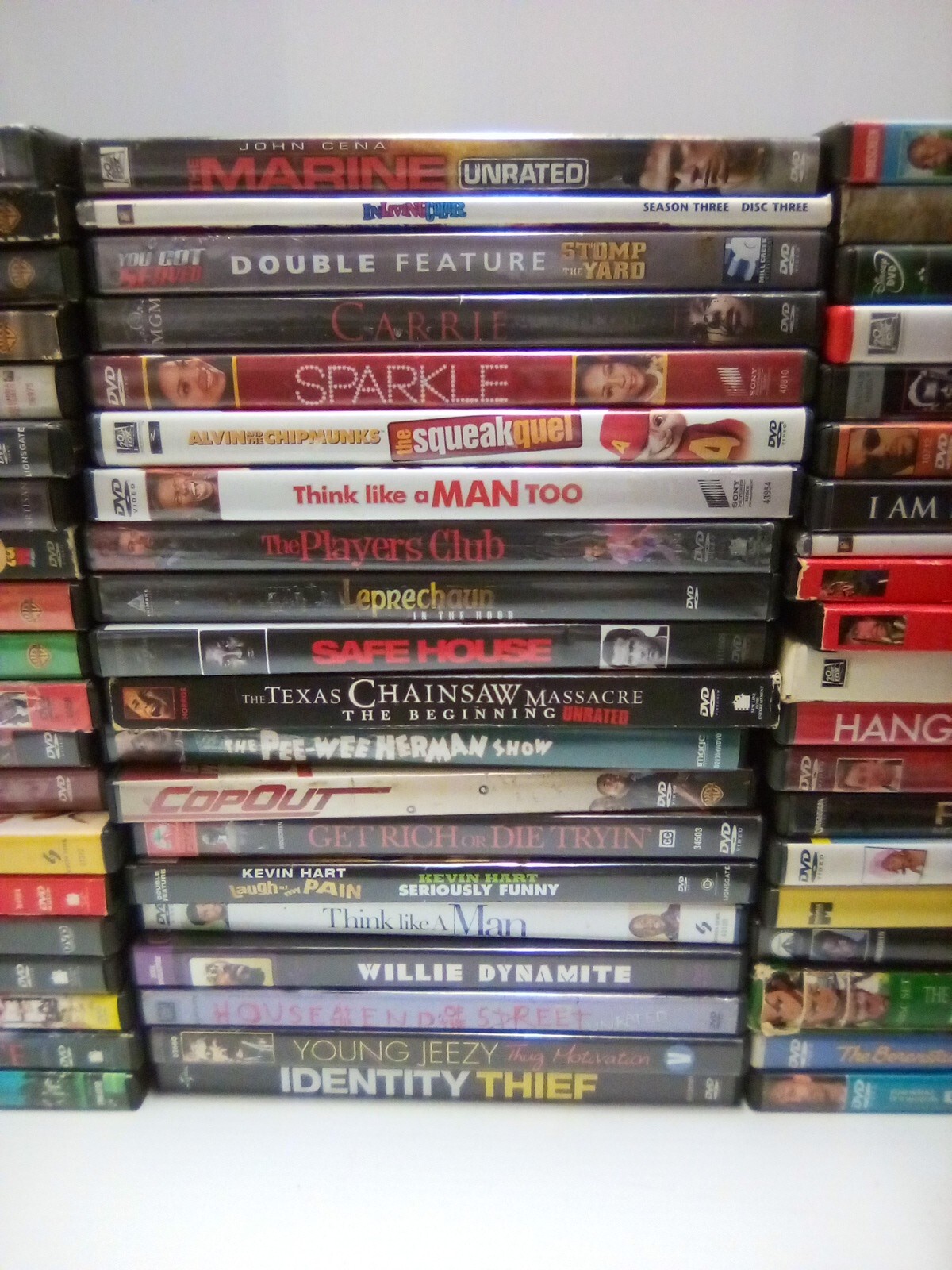 100 LOT of Random TV/FILM COLLECTION DVDs (GREAT CONDITION No Repeats ...