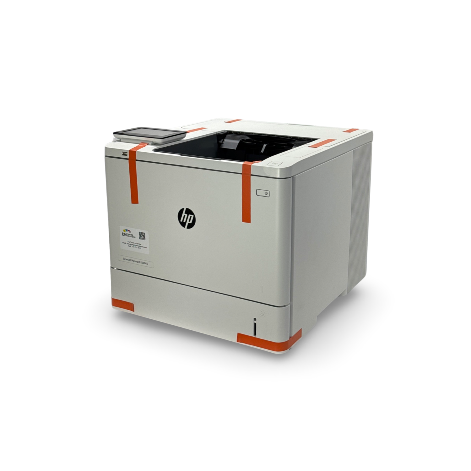 HP LaserJet Managed E60065dn Monochrome Laser Printer TONER INCLUDED ...