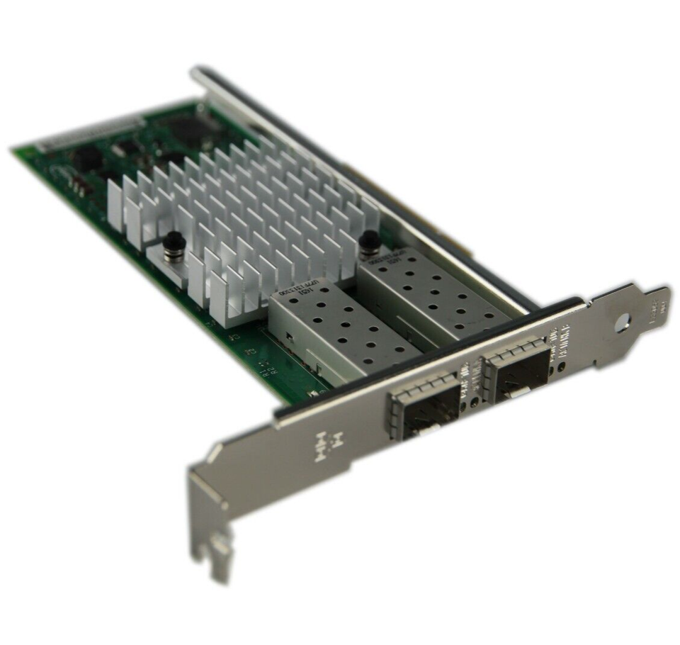 Dell Intel X520-DA2 10GbE SPF+ Dual Port PCIe Converged Network Adapter ...