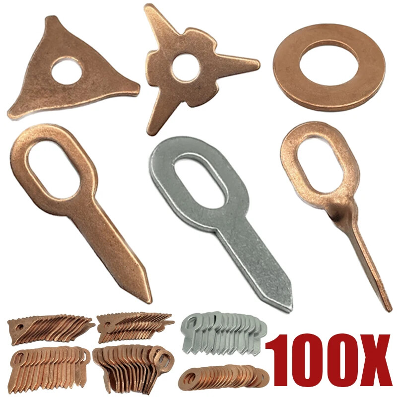 Bumper Fixer Kit 100-Piece Dent Pulling Ring Kit For Spot Welder - Iron ...