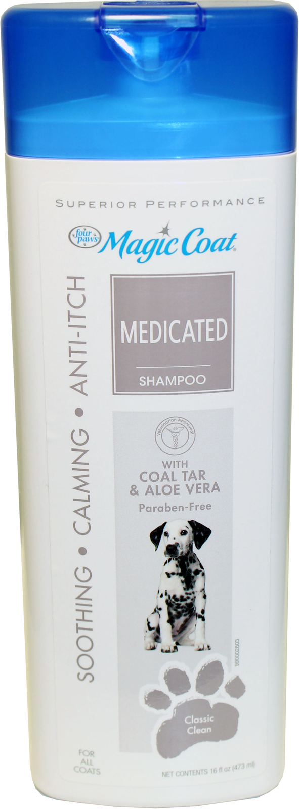 Four Paws Magic Coat Medicated Dog Grooming Shampoo 16oz for sale ...