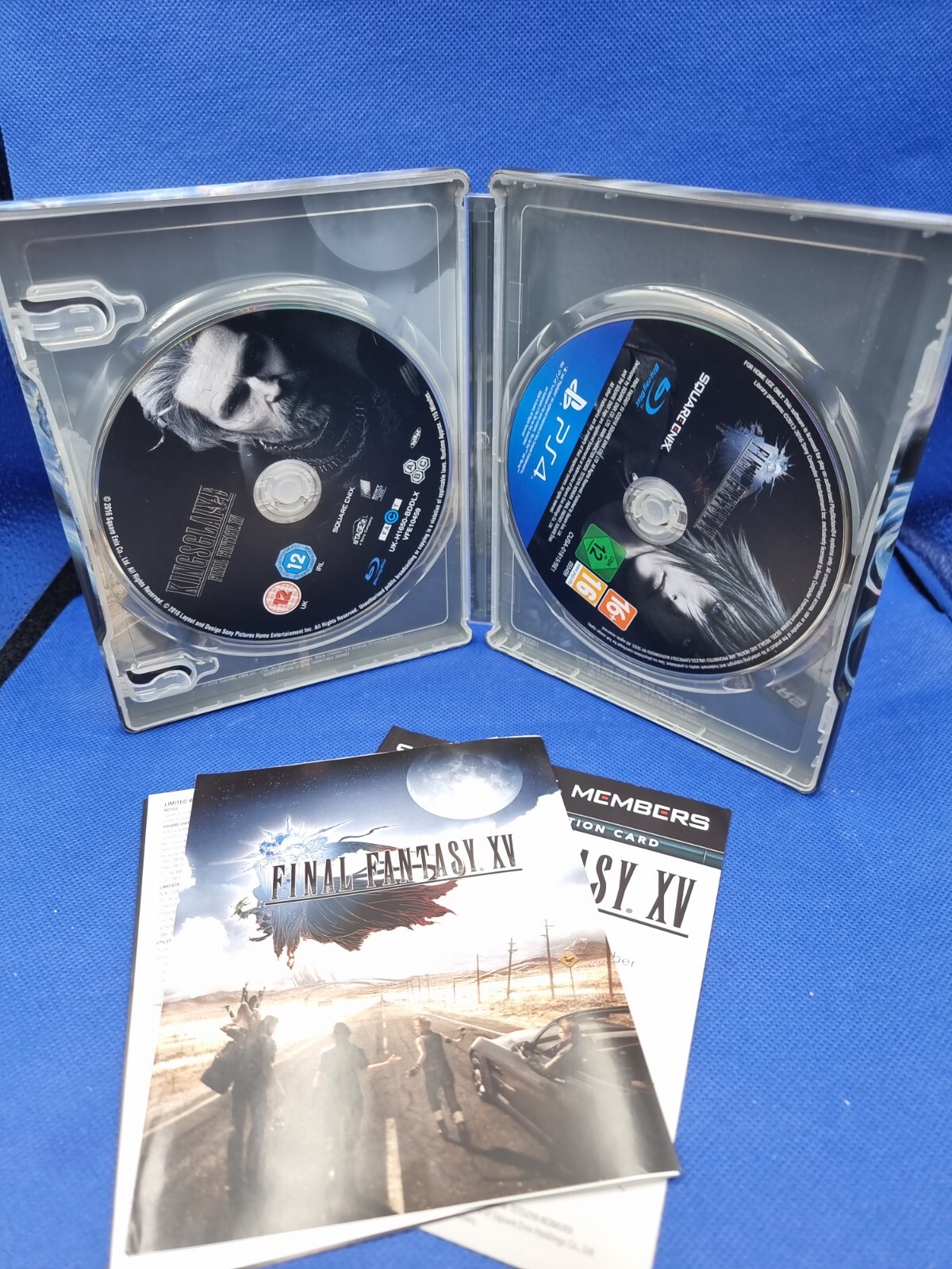 Ps4 Final Fantasy XV Deluxe Edition Steelbook Slipcover Sony ...