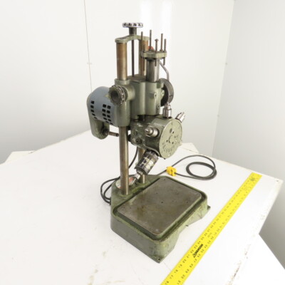 Burgmaster OB 6-Spindle Auto-Indexing Turret Drill & Tapping Press 115V ...
