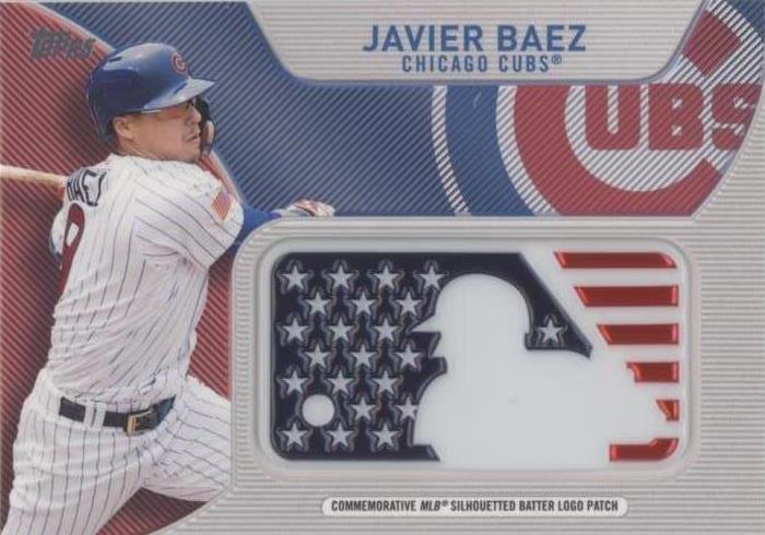 2017 Topps - Mlb Independence Day Silhouetted Batter Logo Patch Javier ...