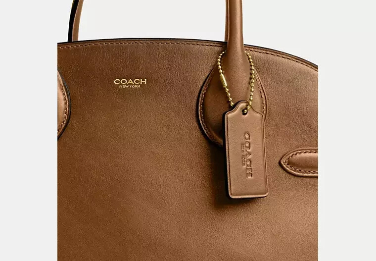 COACH EMPIRE CARRYALL 40 Brass/Honey Brown CW616 | eBay