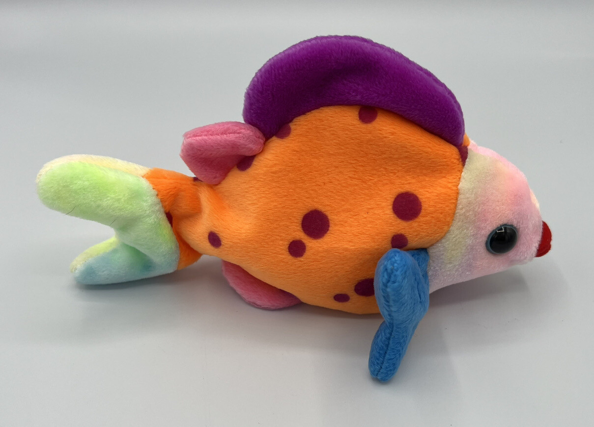 Ty Beanie Babies - Tropical Rainbow Fish - Lips 1999 Aruba 2000 | eBay