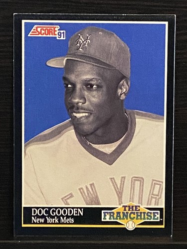 1991 Score Baseball Card 866 Doc Gooden The Franchise SR | eBay
