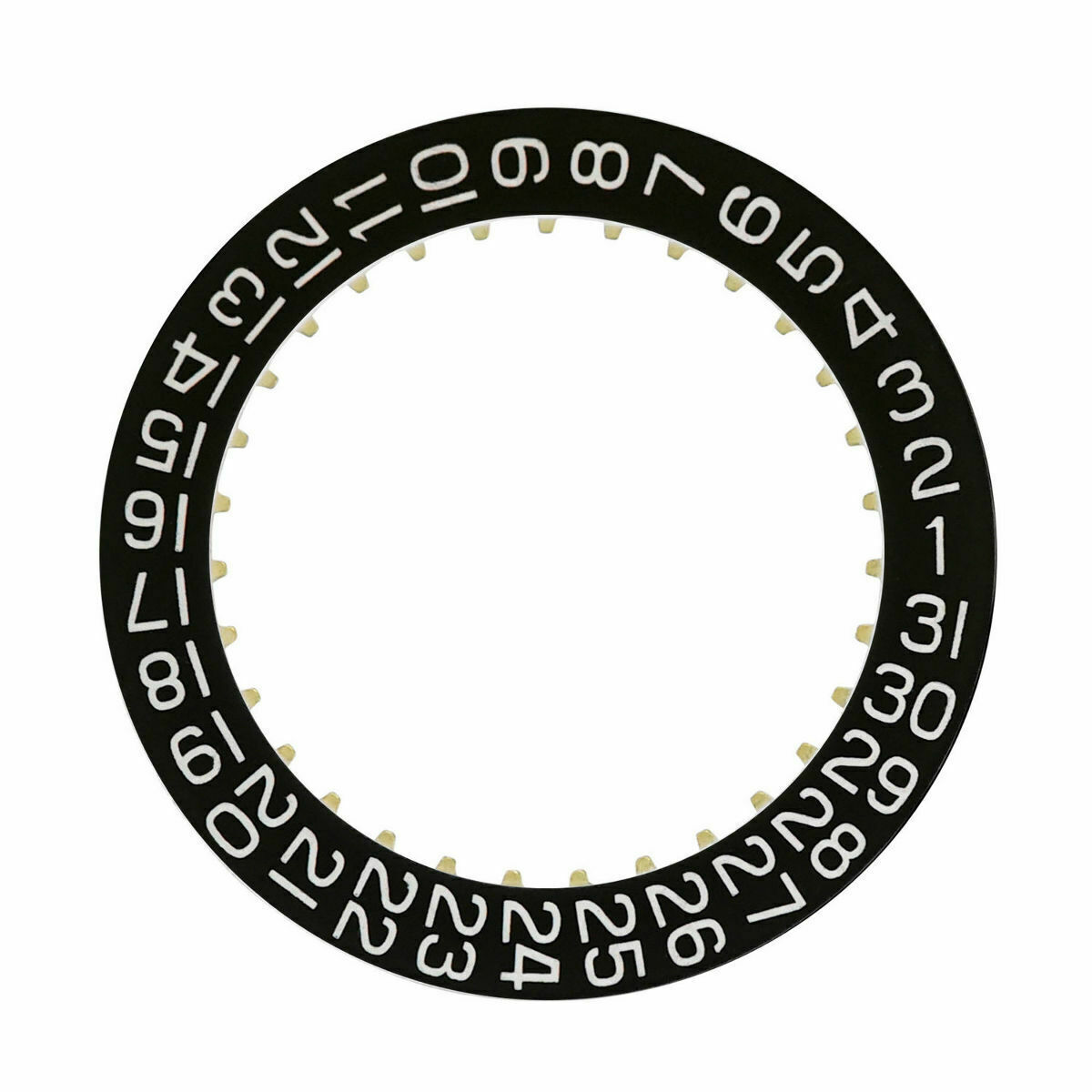 DATE DISC FOR SWISS MOVEMENT ETA 2783 2784 2892, 2892-2 WATCH BLACK 3H ...