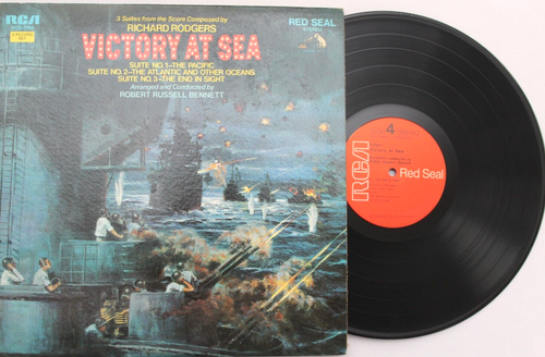 VICTORY AT SEA 3 SUITS FROM THE SCORE DOUBLE LP 12" VINYL RECORD (VCS ...