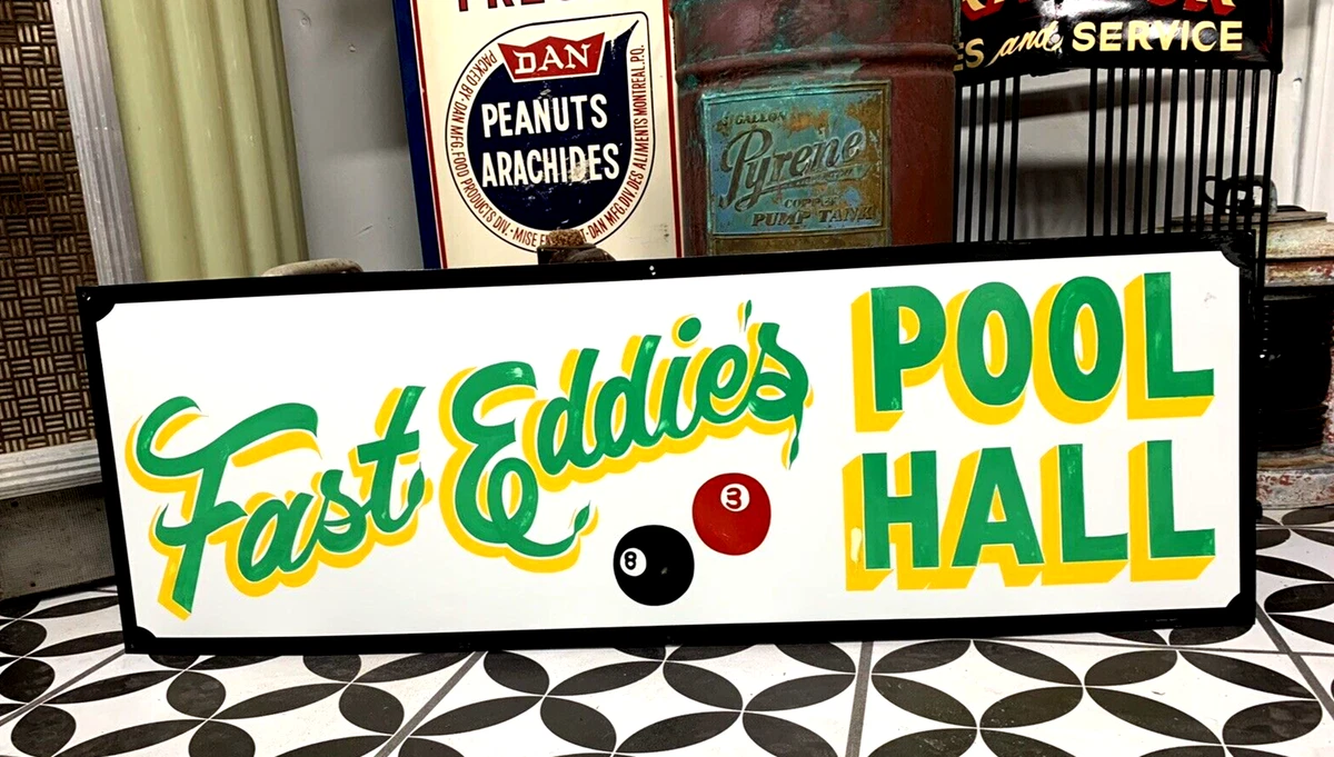 Bar Pool Hall Signs