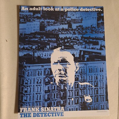 4.5 × 5.5 Frank Sinatra The Detective Postcard Frank Sinatra | eBay