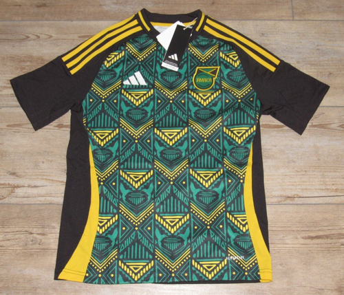 adidas Jamaica Reggae Boyz National Team AeroReady Soccer Jersey size ...