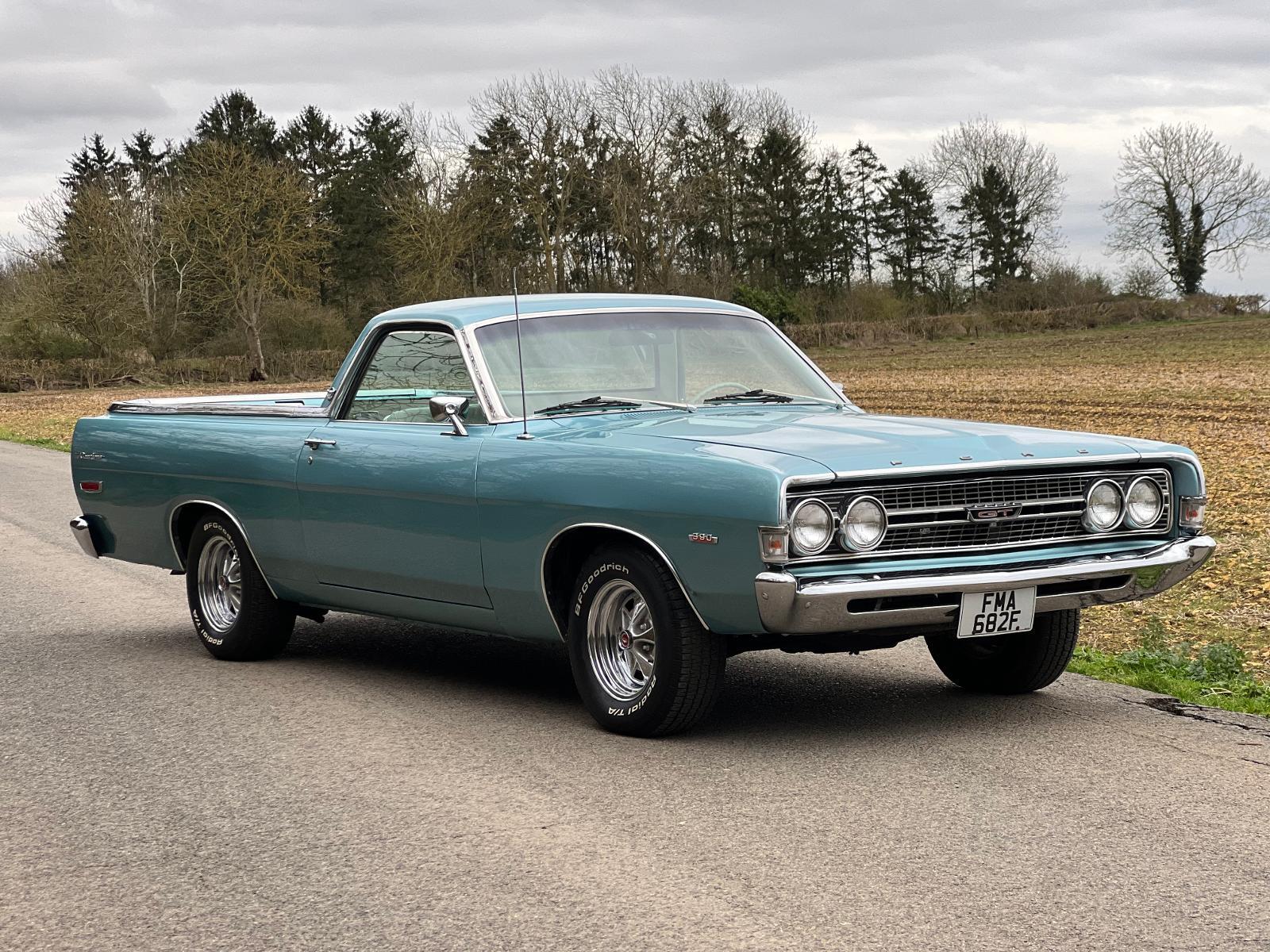 1968 Ford Ranchero Gt 390 V8 Automatic Lovely Rare Truck - UK American Cars