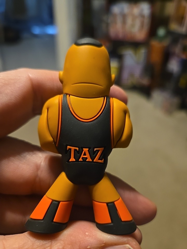 RARE TAZ Micro Brawlers AEW Impact WWE WWF ECW Pro Wrestling Crate ...