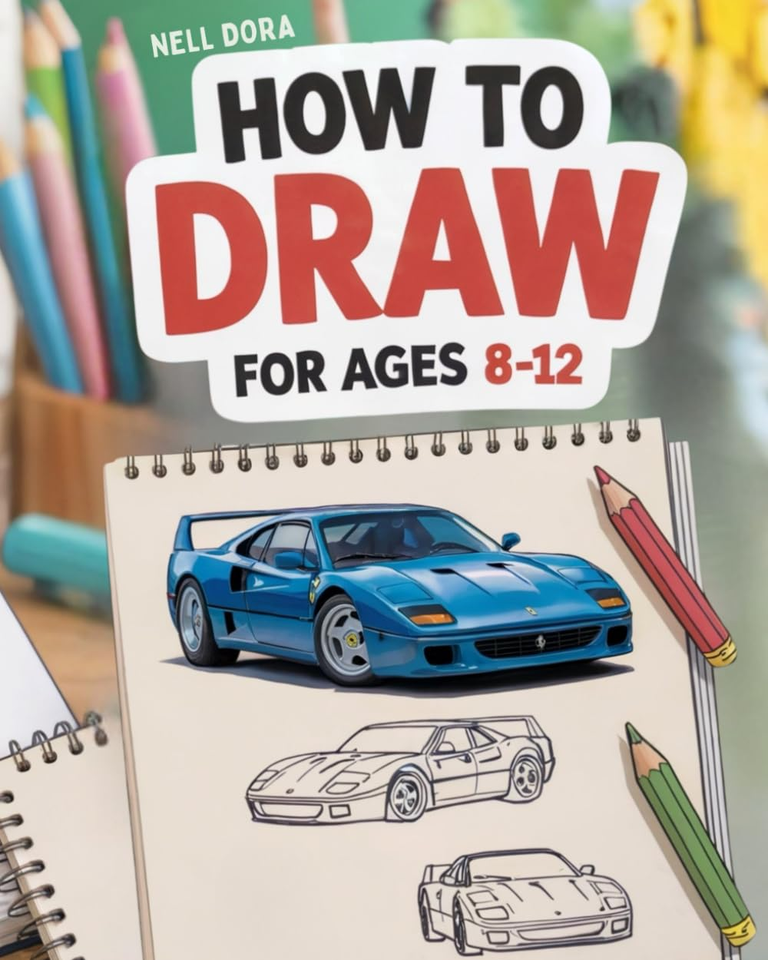 How to Draw for Ages 8-12: Easy Step-By-Step Drawing Guides for the ...