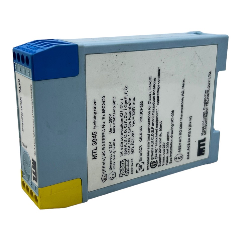 MTL 3045 Isolation Driver 20-35V DC 90mA MTL Isolation Driver | eBay ...