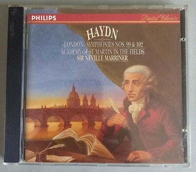 CA060 Haydn London Symphonies Nos. 99 & 102 Neville Marriner Philips ...