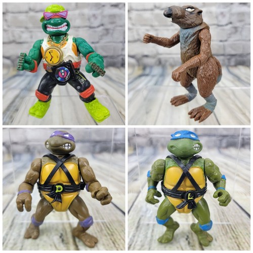TMNT Teenage Mutant Ninja Turtles Loose Action Figure Vintage 90s Toy ...
