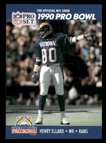 1990 Pro Set #388 Henry Ellard Los Angeles Rams | eBay