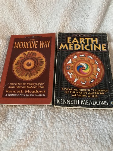 Earth Medicine and The Medicine Way by Kenneth Meadows 1996-97 Set of 2 ...