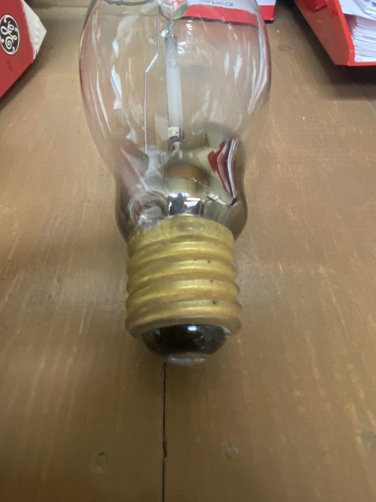 GE LUCALOX 150 Watt High Pressure Sodium Lamp ED28 Shape E39 MOG Base ...