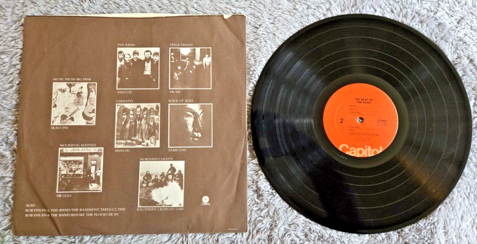 Vinyl LP - The Band / The Best of The Band | eBay