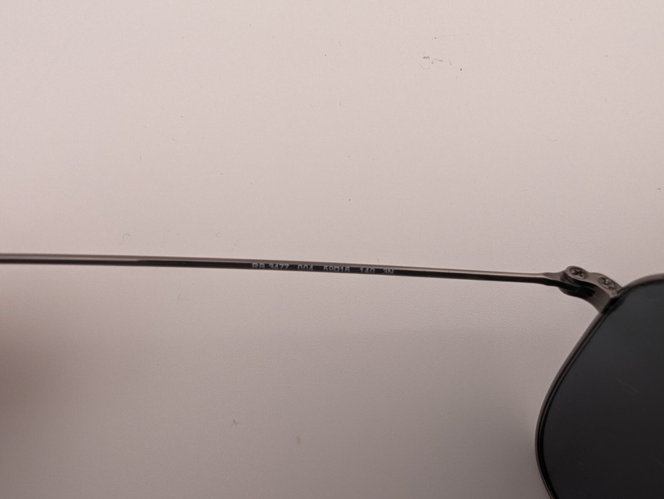 Ray Ban Eyeglasses Frames Only, RB 3477 004, 59-16-140 3N, Made in ...