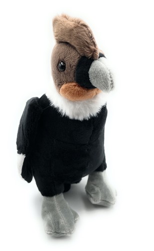 Condor Bird Andean Condor Vulture Plush Toy Stuffed Animal Fabric 21cm ...