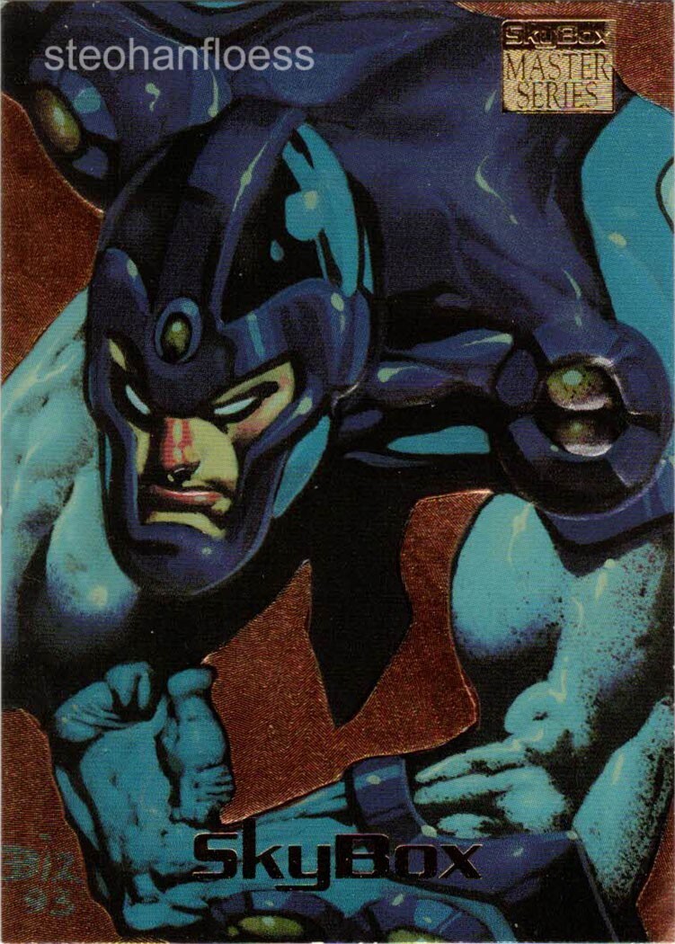 1995 Skybox Creators Edition Master Series Embossed Character Card SB1 ...